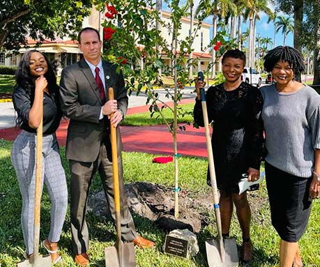 Haitian Tree Dedication - Barry University, Miami, FL