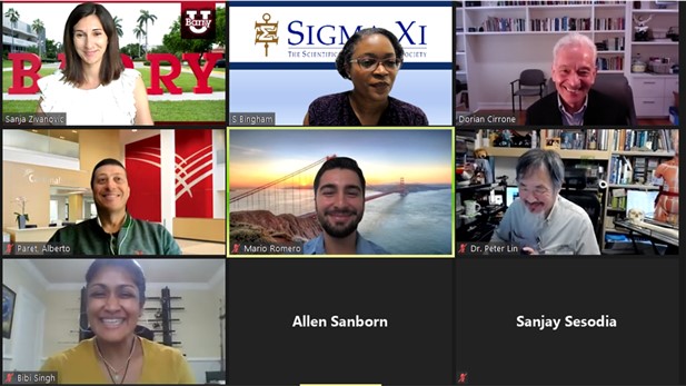 Fall 2020/Spring 2021 - Sigma XI - Barry University, Miami, FL